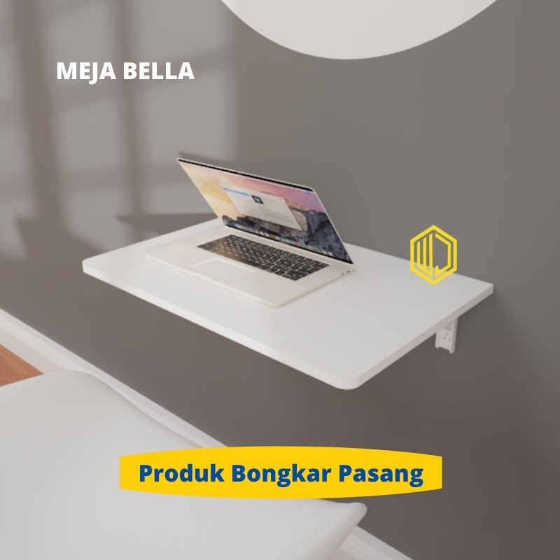 Jual Meja Lipat Tempel Dinding Minimalis - Meja Gantung Dinding ...