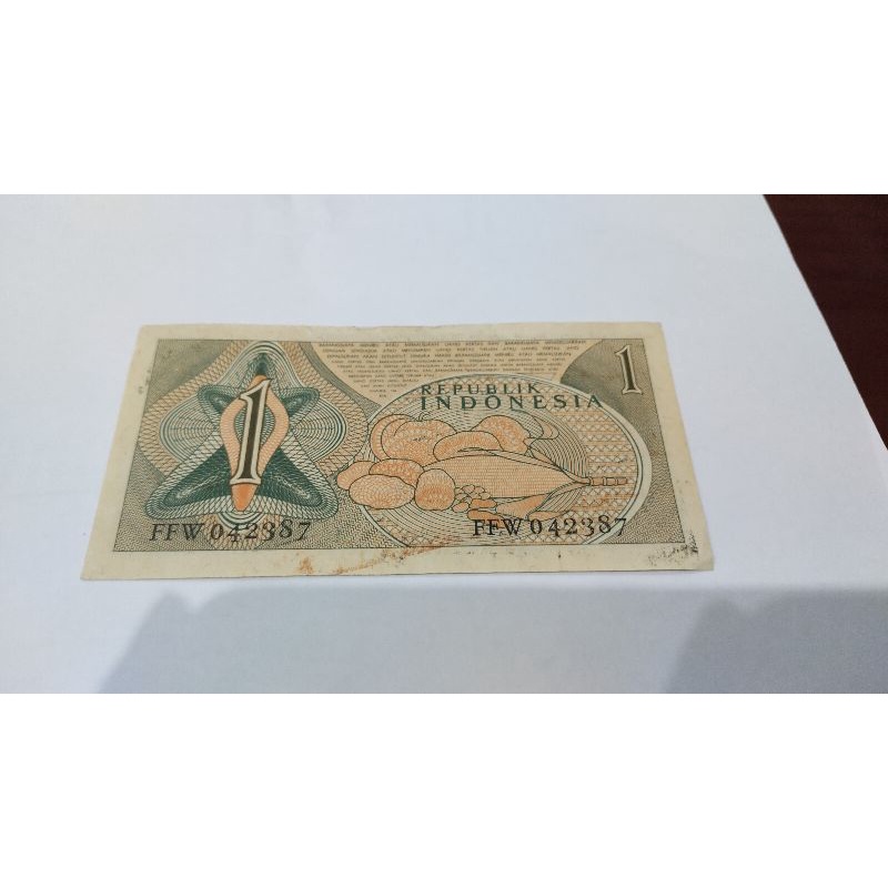 Jual Uang satu rupiah 1961 asli original | Shopee Indonesia