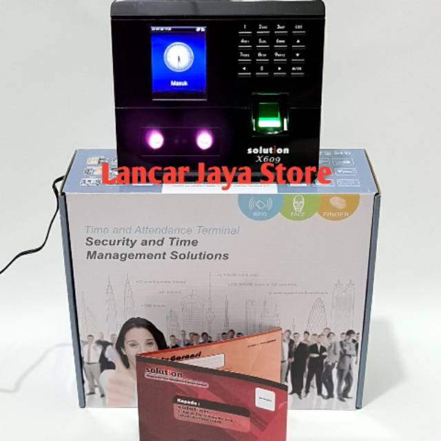 Jual Mesin Finger Print Solution X609 Finger Print Solution X609 Mesin ...