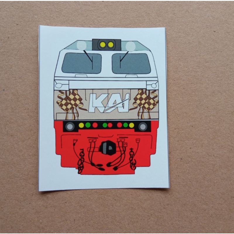 Jual Stiker Lokomotif Series CC206 | Bisa 1 an | Shopee Indonesia