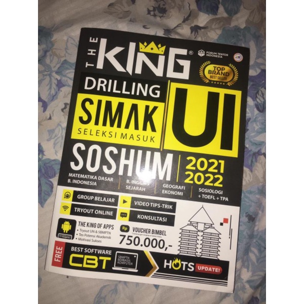 Jual Buku The King Drilling Simak UI | Shopee Indonesia Jual Buku The King Drilling Simak UI | Shopee Indonesia