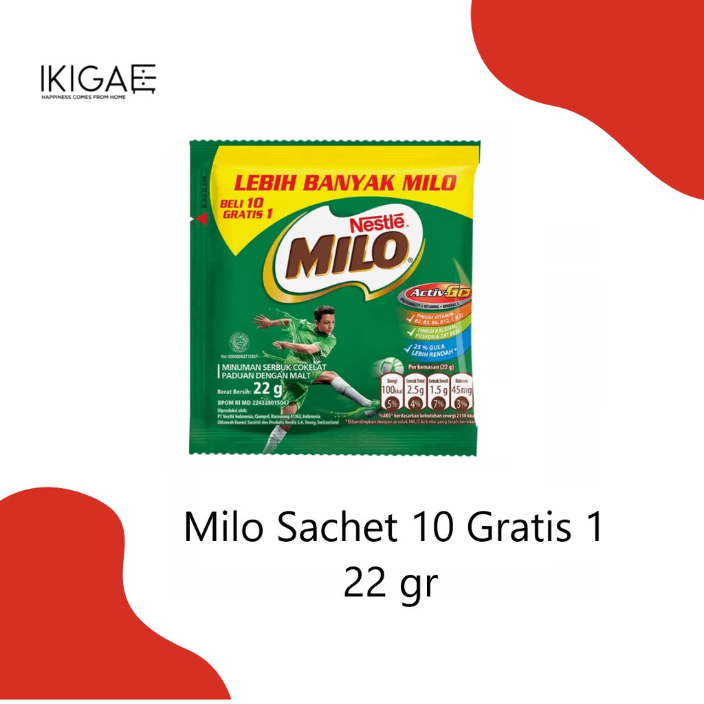 Jual NESTLE MILO SACHET ACTIV-GO PROMO !! | Shopee Indonesia