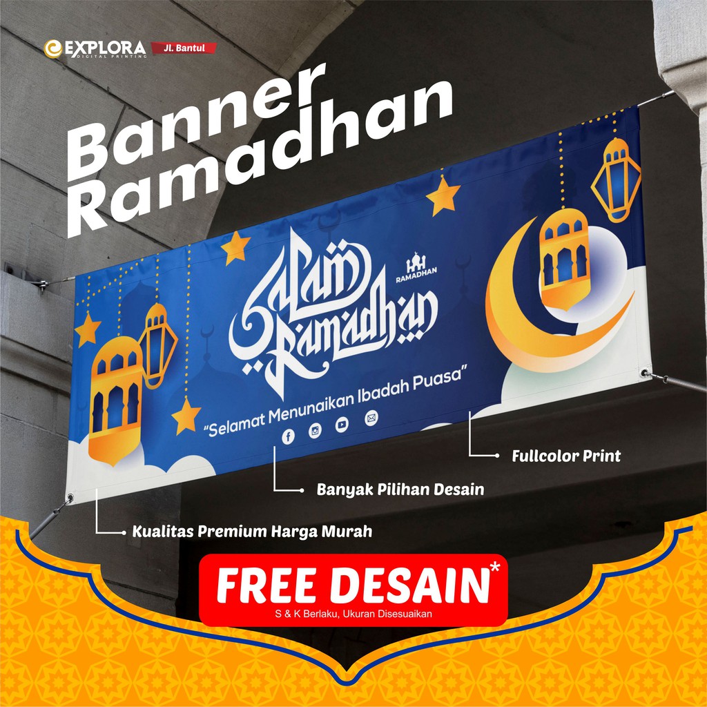 Jual CETAK BANNER RAMADHAN TERMURAH (HASIL DIJAMIN MANTAP) | Shopee ...