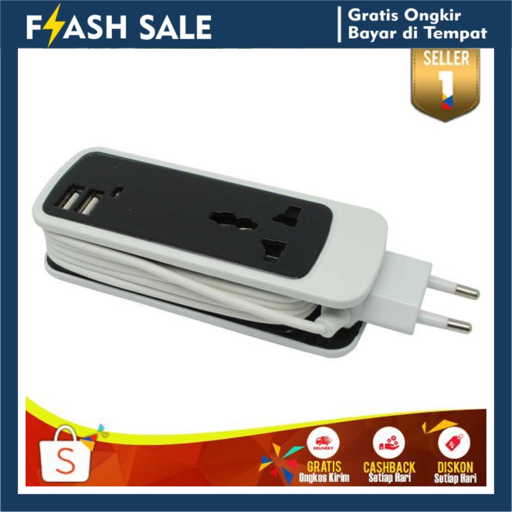 Jual Stop Kontak Traveling SK 01 Colokan Listrik Universal Terminal ...