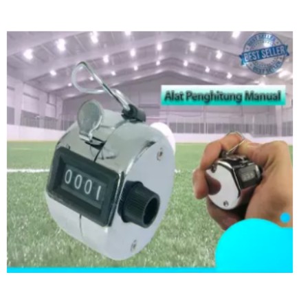 Jual Alat Penghitung Manual Hand Tally Counter 4 Digit - TD99 | Shopee ...