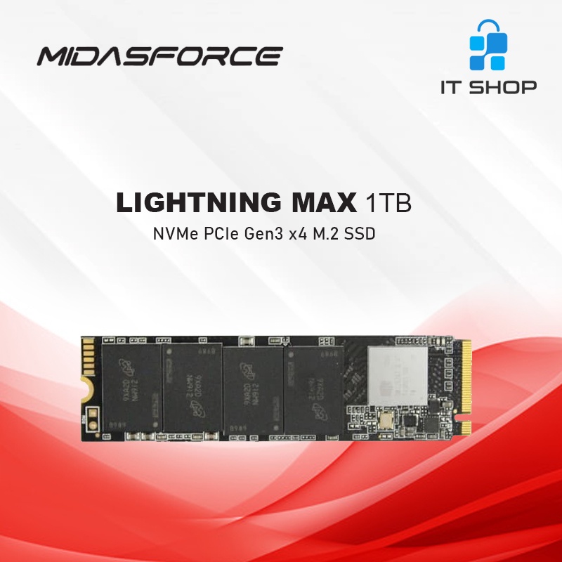 Jual Midasforce SSD NVMe Lightning Max 2280 - 1TB | Shopee Indonesia