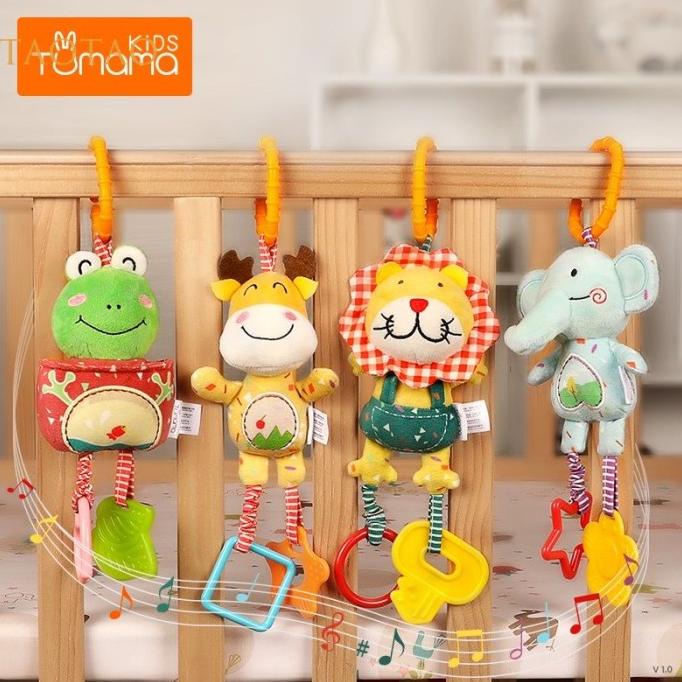 Jual BABY GRIP PLUSH TOY 0-3 YEARS OLD WIND CHIME BED BELL PENDANT B ...