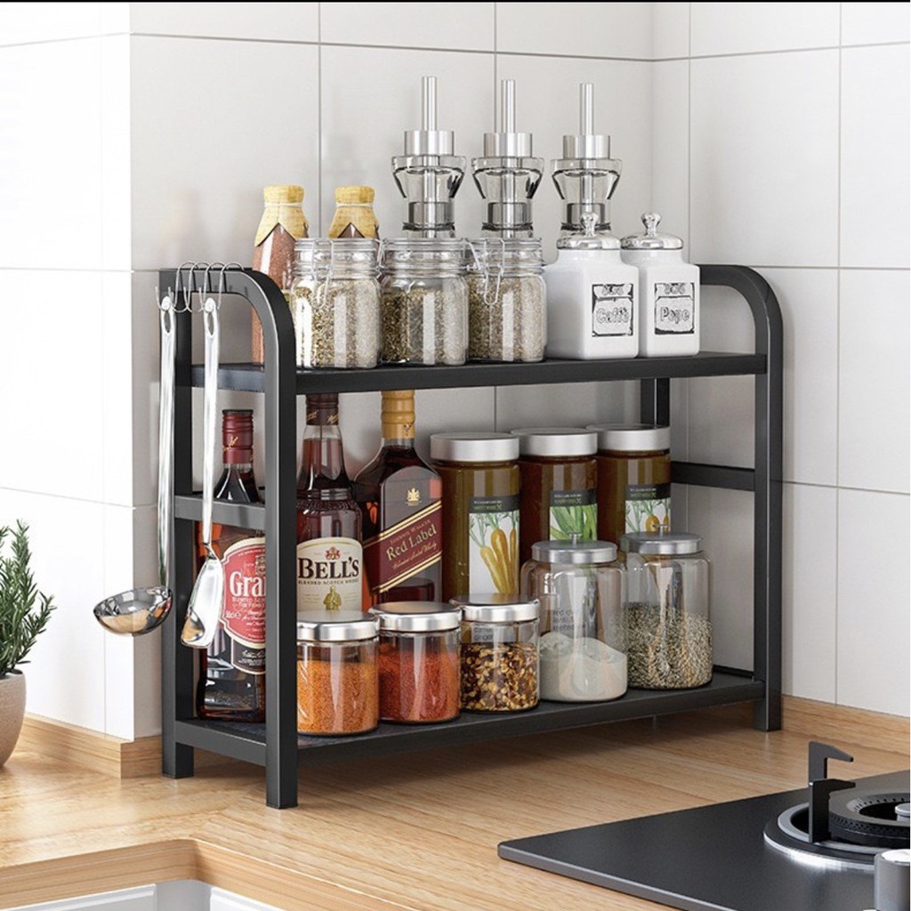 Jual WELINA | Rak Nordic Rak Bumbu Dapur Kokoh Tebal Man-Made Rak Kayu ...