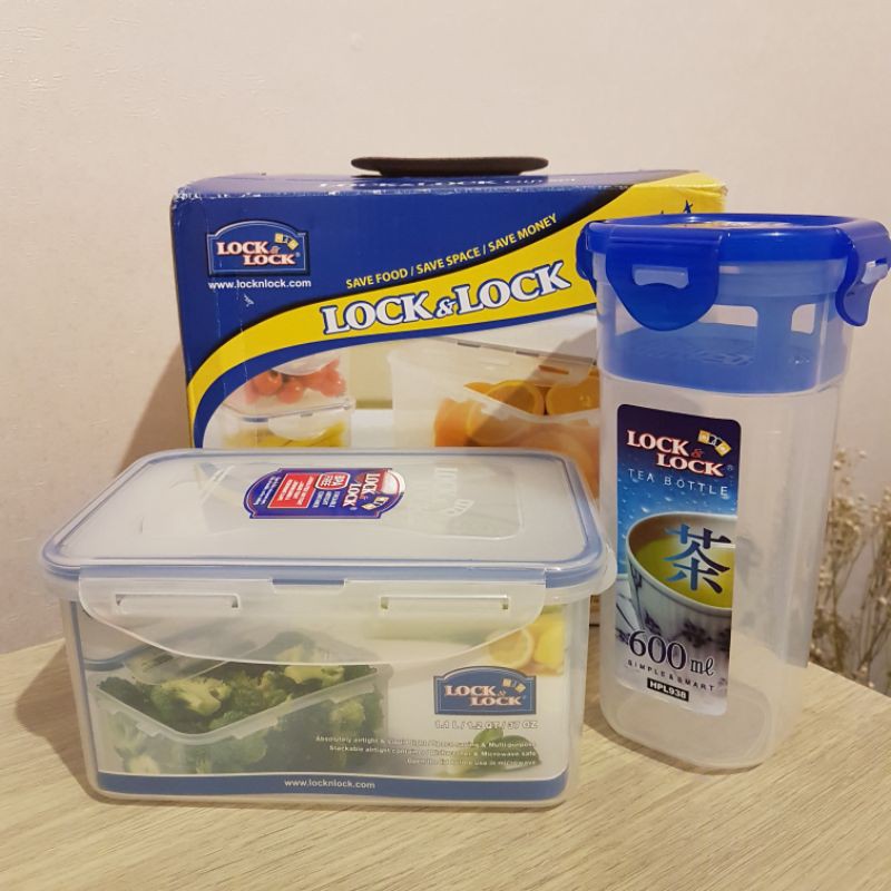 Jual LOCK & LOCK CONTAINER GIFT SET (2 pcs) | Shopee Indonesia