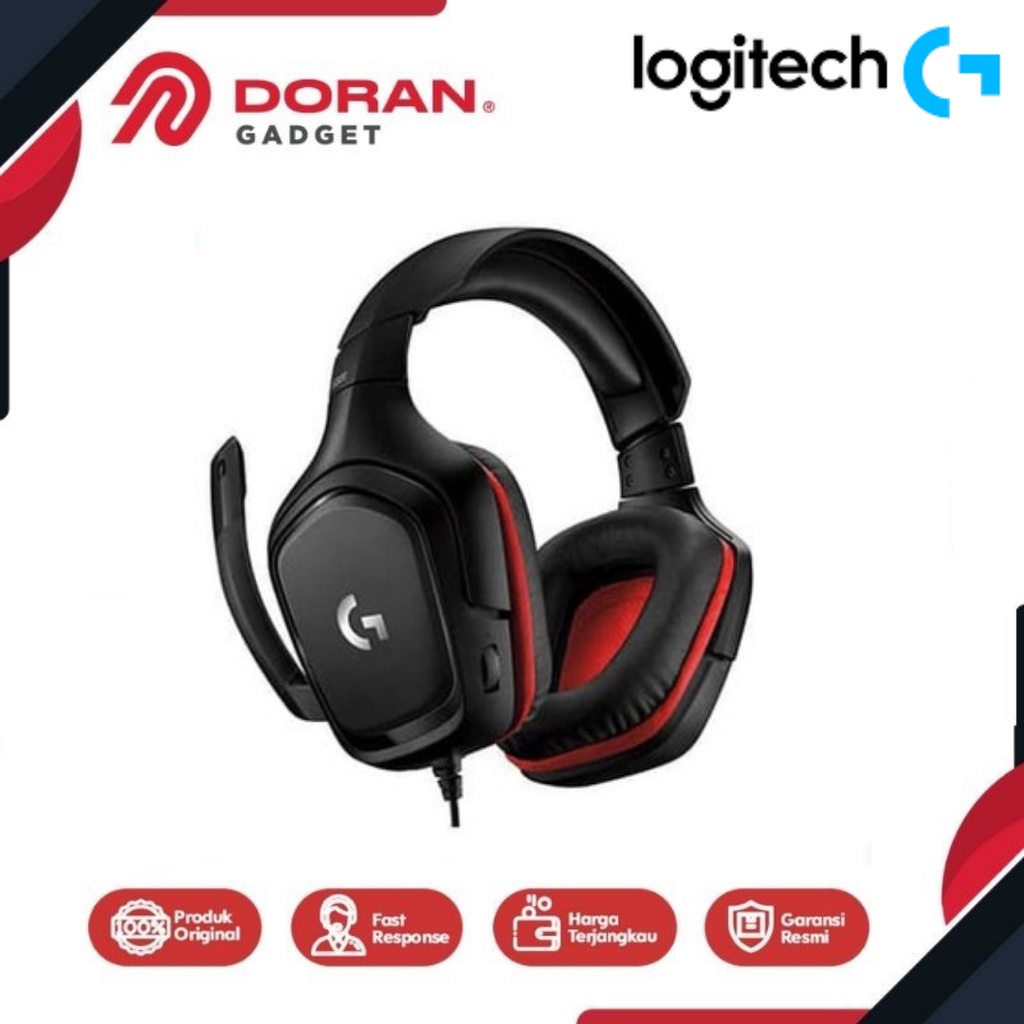 Jual Headphone I Headset Gaming Logitech G331 - Original Garansi 2th | Shopee Indonesia