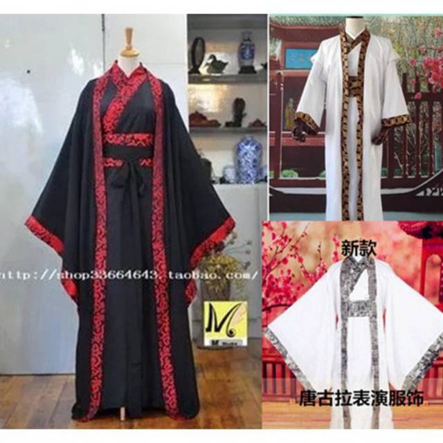 Jual Hanfu Pria Set Warior Ancient China Traditional Costume | Shopee ...