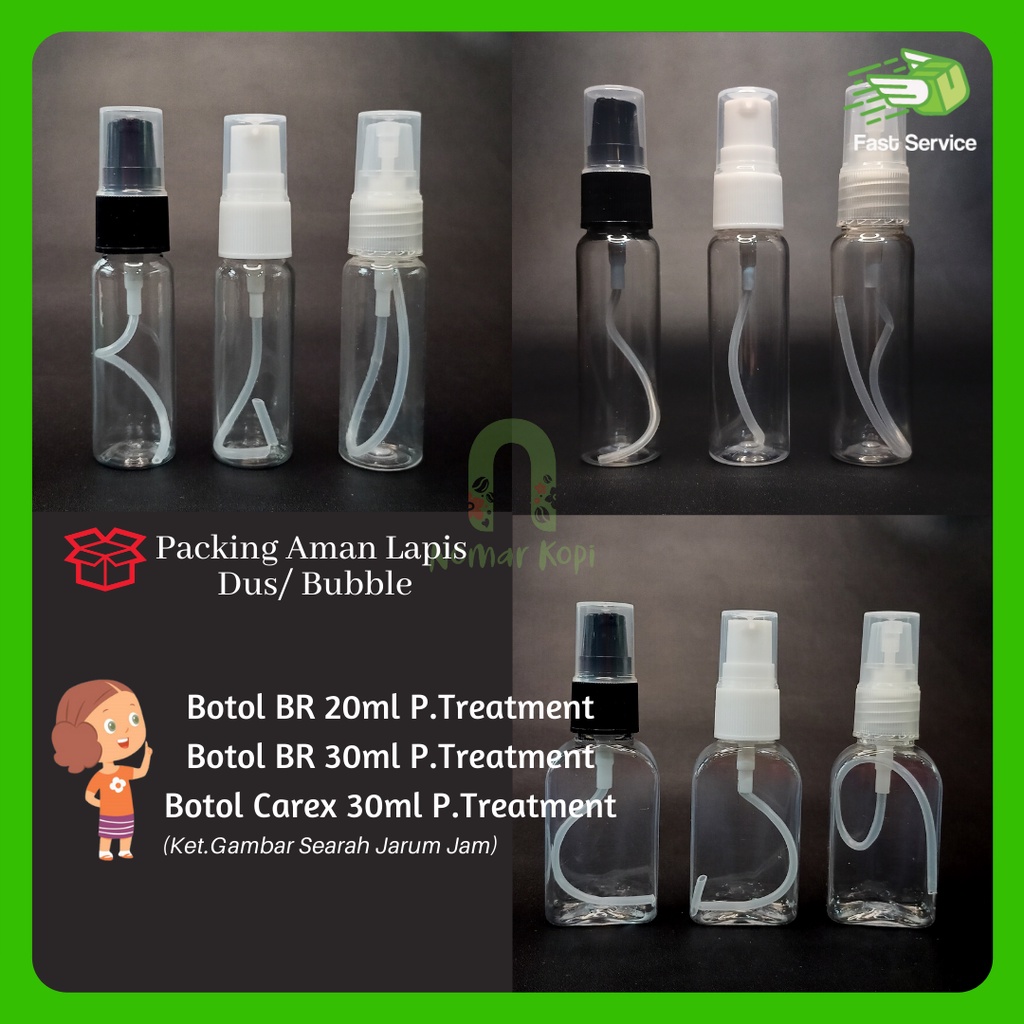 Jual Botol 30ML BR Clear Pump Treatment | Shopee Indonesia