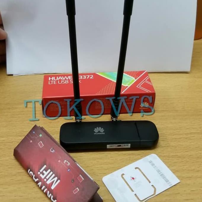 Jual Modem Usb 4G Lte Huawei E3372 Unlock Grs Resmi+Antena | Shopee ...