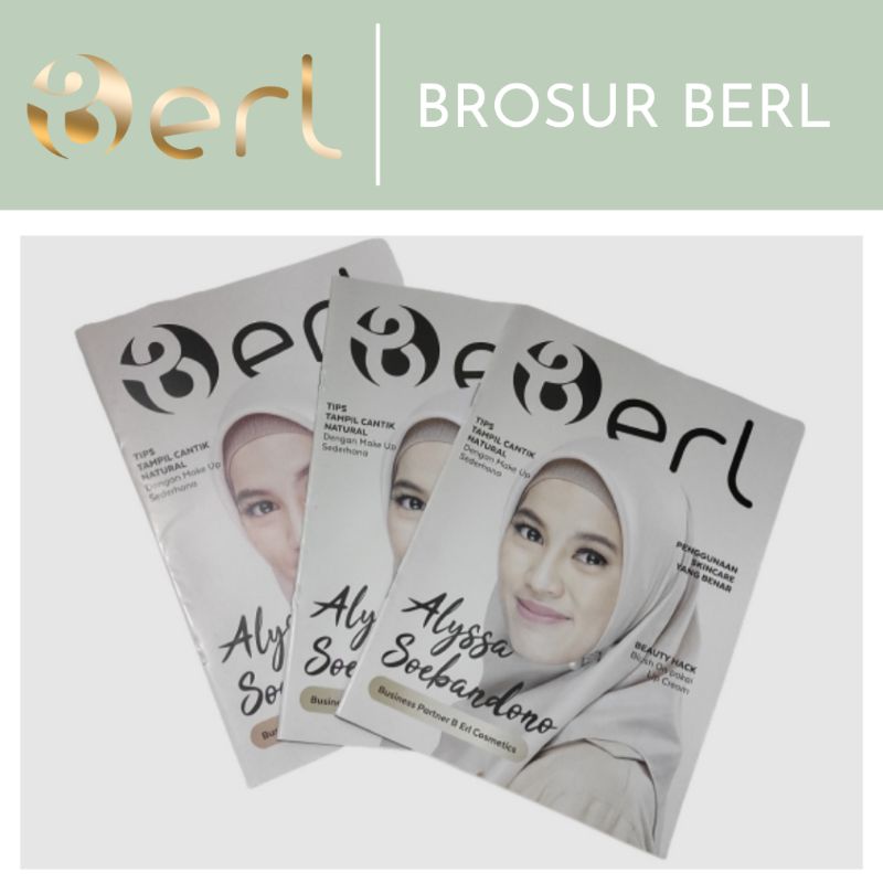 Jual Brosur Berl Cosmetics (3buah brosur) | Shopee Indonesia