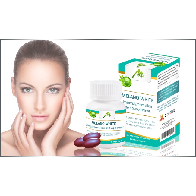 Jual Melano White Vitamin Super Suplemen Kecantikan Kulit ( Super ...