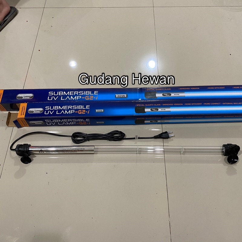 Jual UV AQUAZONIC 30 WATT - SUBMERSIBLE - INTERNAL BALLAST - ORIGINAL ...