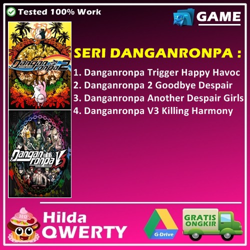 Jual Danganronpa Game Paket Lengkap SEMUA SERI untuk PC Laptop | Shopee Indonesia