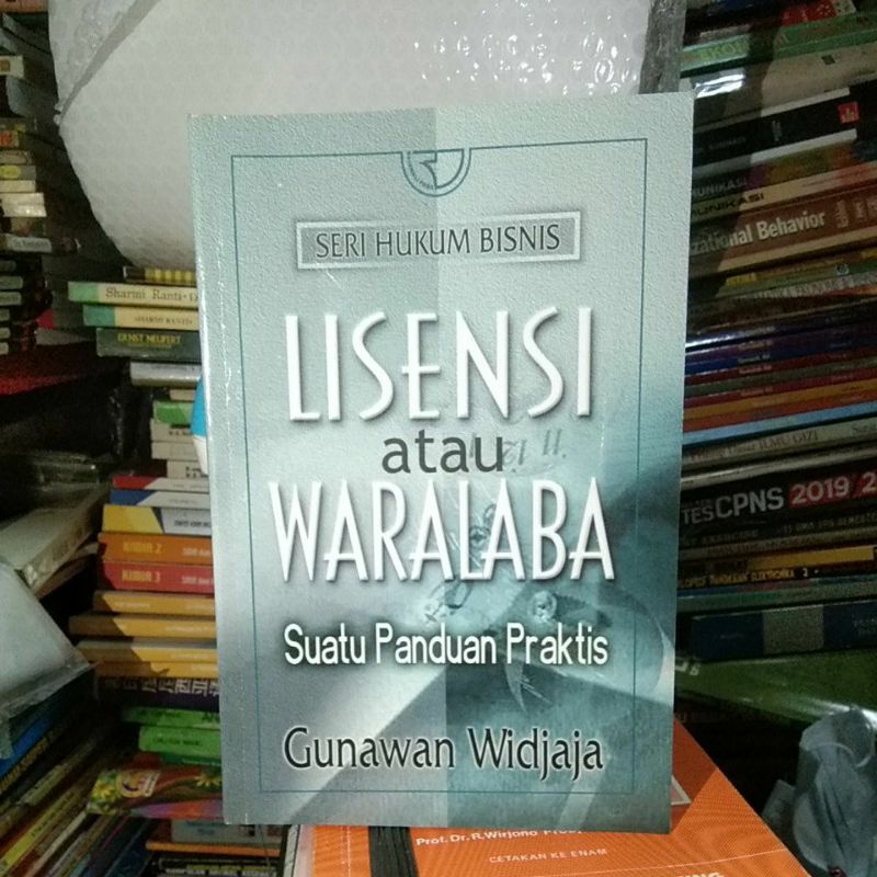 Jual Buku lisensi atau waralaba gunawan widjaja ORIGINAL | Shopee Indonesia