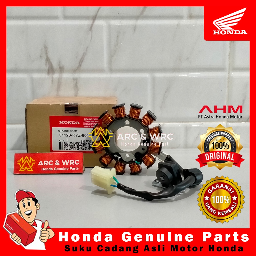 Jual Spull / Spul / Stator Comp MB Honda Supra X 125 Helm-In Karbu // 31120KYZ901 | Shopee Indonesia