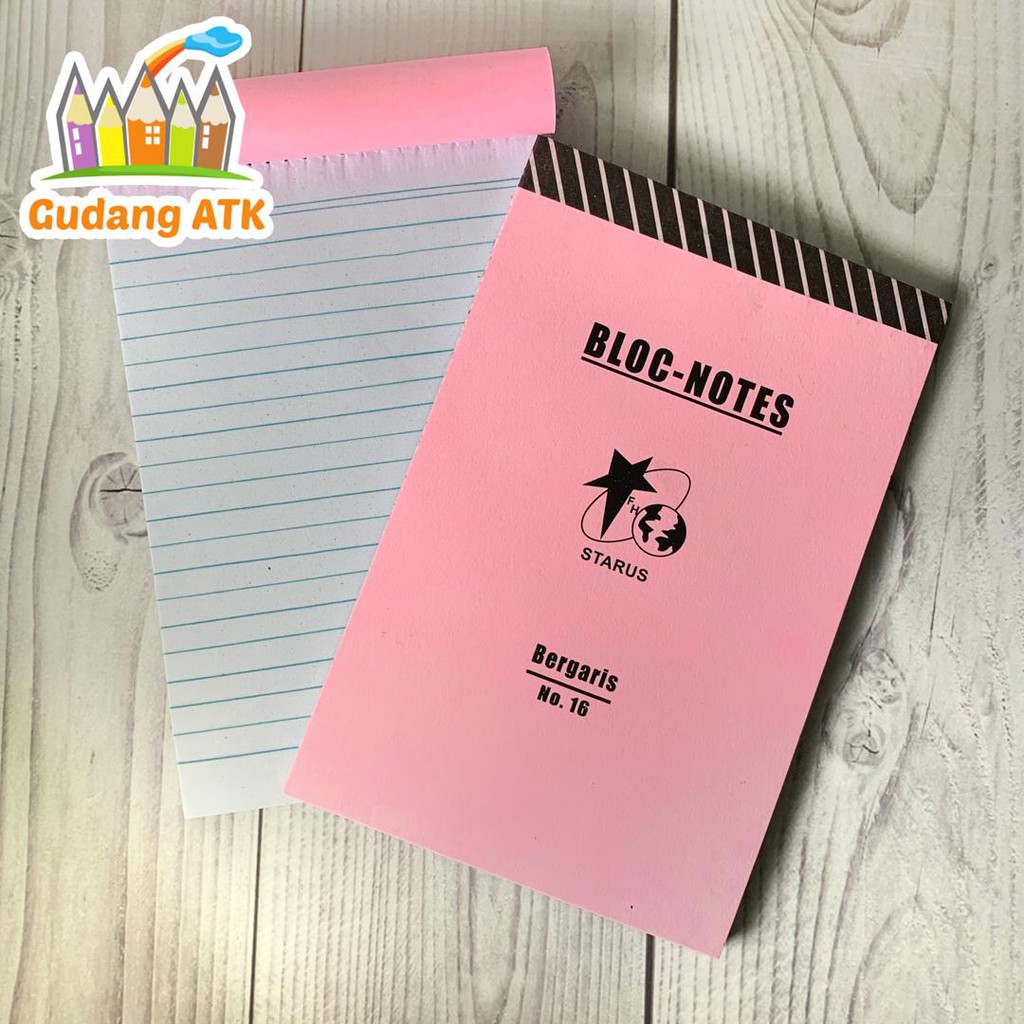 Jual Block Notes / Notes no.16 GARIS harga per (1PCS) | Shopee Indonesia
