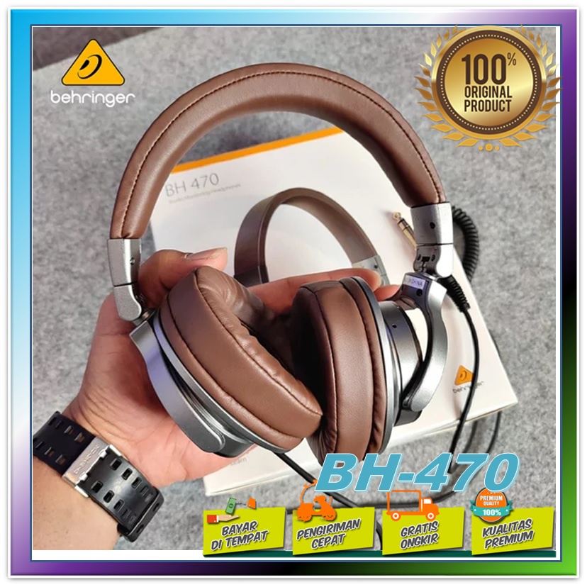 Jual Behringer BH 470 / BH470 Studio Monitoring Headphones ORIGINAL ...