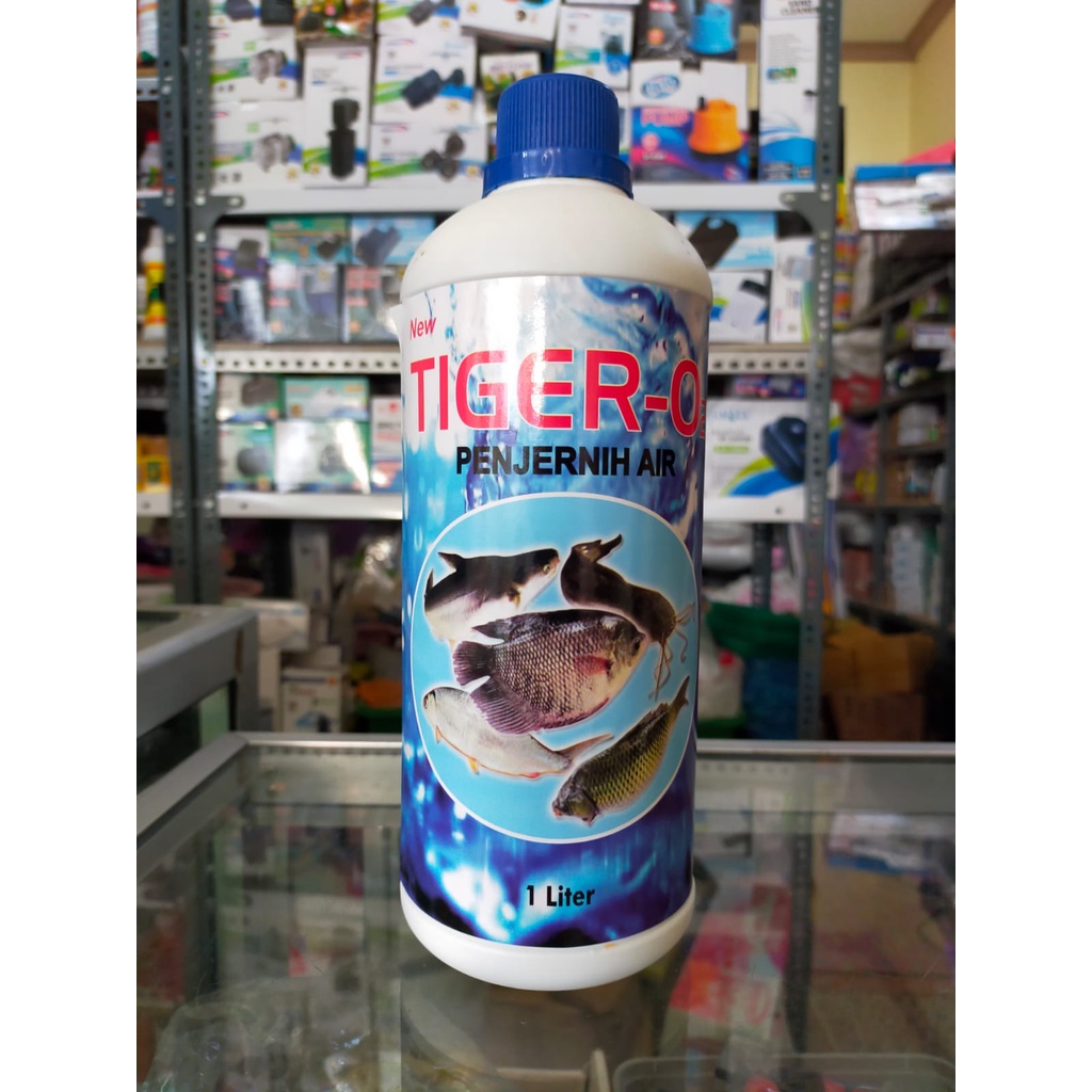 Jual TIGER O2 PENJERNIH AIR MEMPERBAIKI KUALITAS AIR KOLAM IKAN 1000ML ...