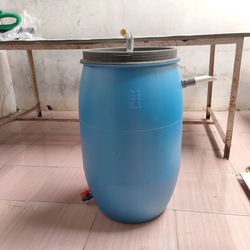 Jual EMBER BIO FILTER DENGAN TONG UK 120L FILTER KOLAM | Shopee Indonesia