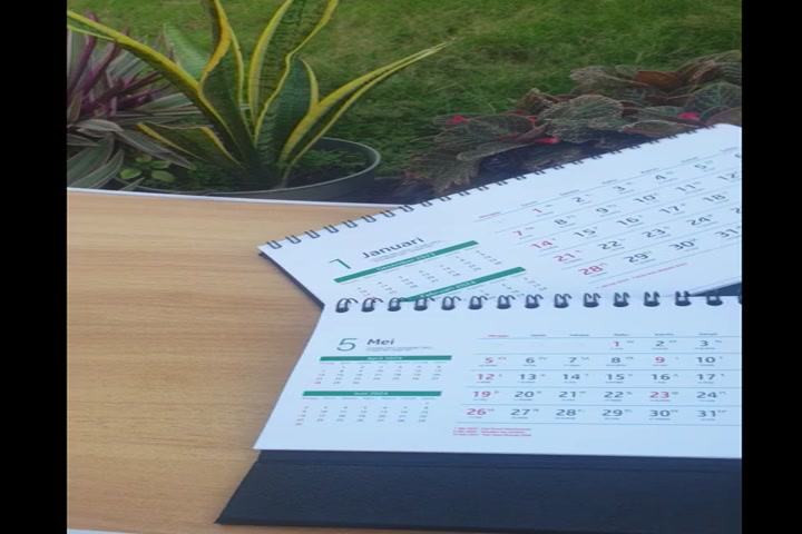 Jual Kelnder Meja 2024 & 2025 Islami Polosan, dilengkapi dengan ...