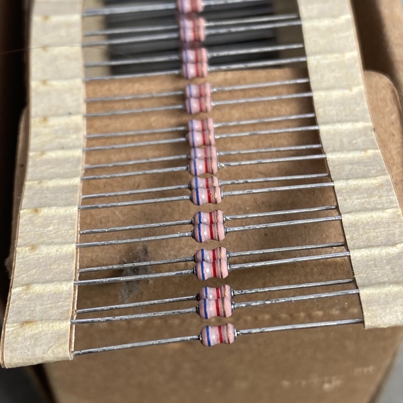 Jual resistor 6k8 1/4watt original japan bodi kecil ready | Shopee ...