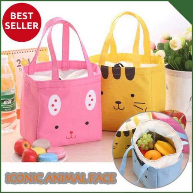 Jual Tas Bekal Anak Motif Animal - Tas Bekal Tahan Pans Dingin | Shopee ...