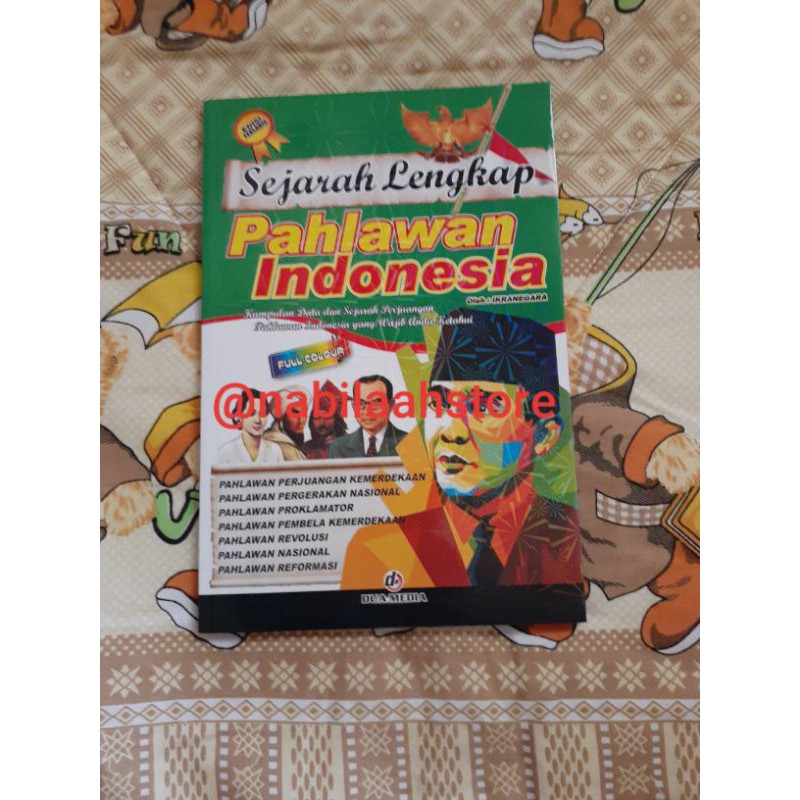 Jual BUKU SEJARAH LENGKAP PAHLAWAN INDONESIA | Shopee Indonesia