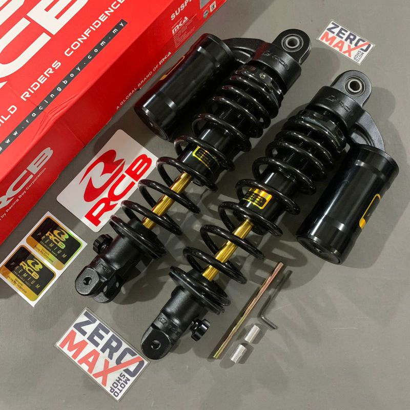 Jual Shock Shockbreaker RCB Racing Boy MB2 MB-2 PLUS 305mm Black ...