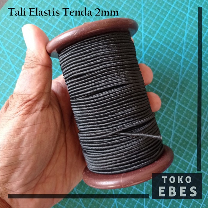 Jual Tali Frame Tenda Dome Elastis 2 mm 7 Core | Shopee Indonesia