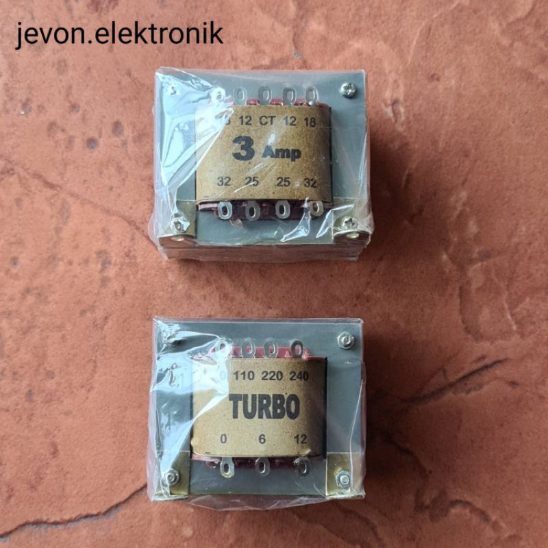 Jual Trafo Travo 3 A CT 32 volt Turbo 3A 32volt | Shopee Indonesia