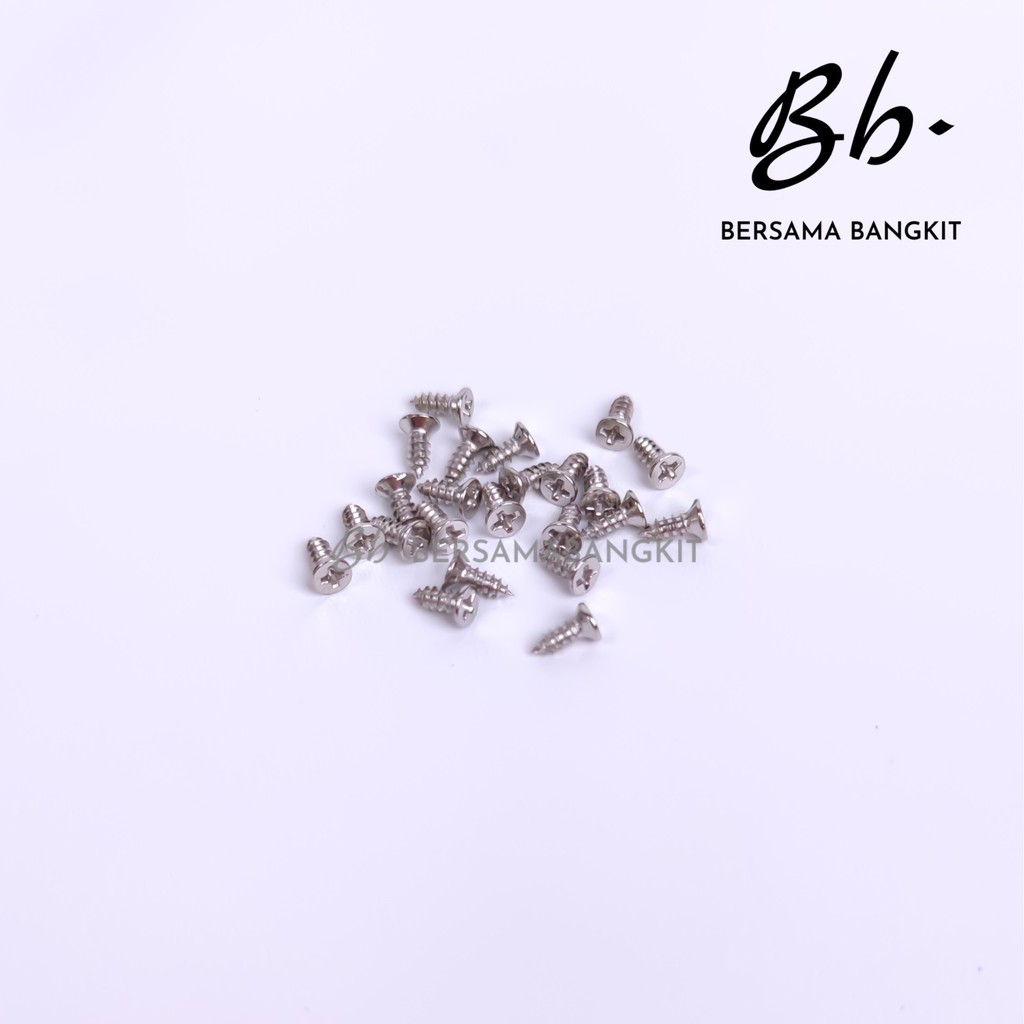 Jual Sekrup mini / skrup mini antik baut kepala ( 100 PCS ) | Shopee ...