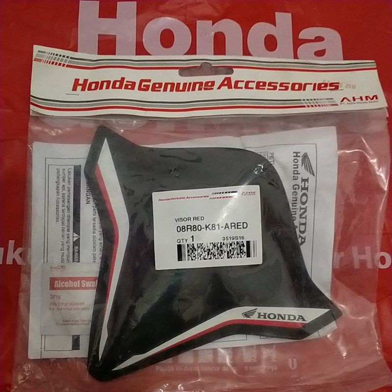 Jual VISOR BEAT FI ESP 2016-2020 ORIGINAL HONDA | Shopee Indonesia