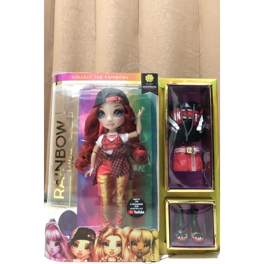 Jual Rainbow High Ruby Anderson Fashion Doll 2020 / Rainbow High ...