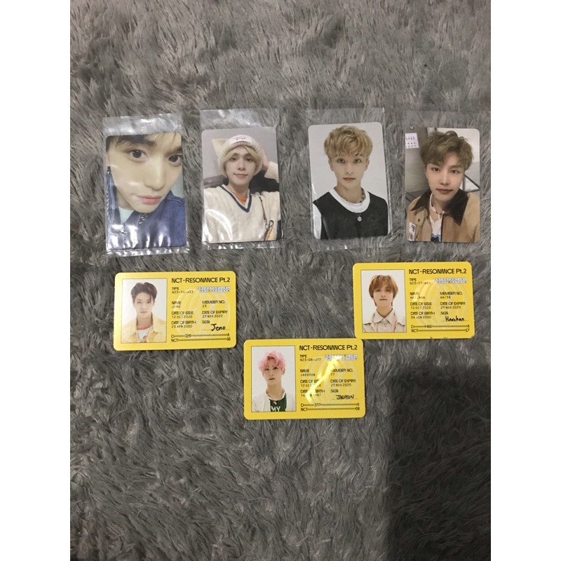 Jual PHOTOCARD ID CARD NCT OFFICIAL DEPARTURE VERSION | Shopee Indonesia