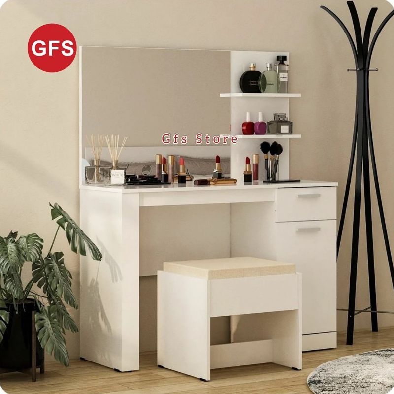 Jual GFS LAMPUNG / MEJA RIAS DS110 GL / MEJA RIAS WHITE GLOSSY / MEJA ...