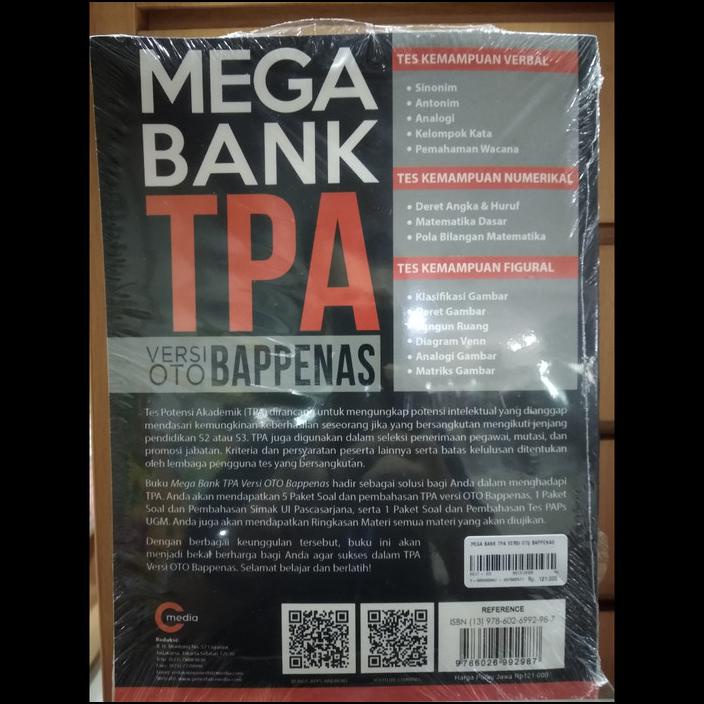 Jual BUKU MEGA BANK TPA VERSI OTO BAPPENAS | Shopee Indonesia
