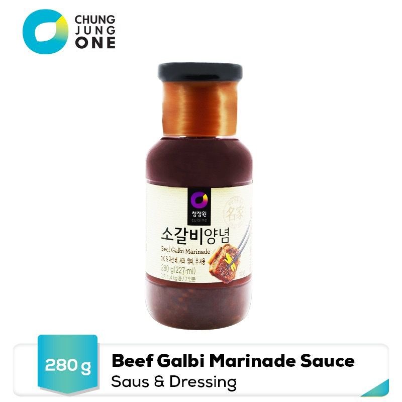 Jual Beef Galbi Marinade Sauce Chung Jung One - 500gr | Shopee Indonesia