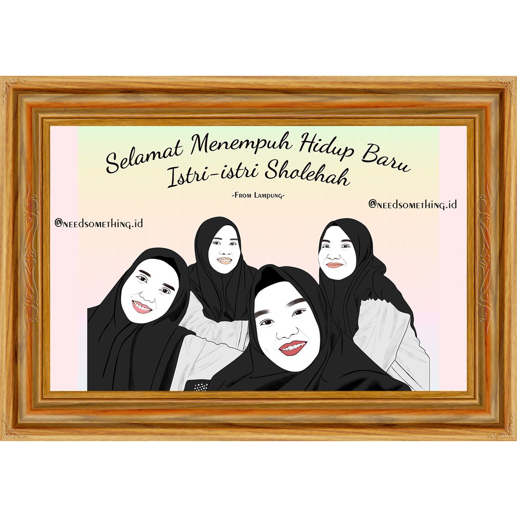 Jual Semi Line Art + Bingkai | Shopee Indonesia