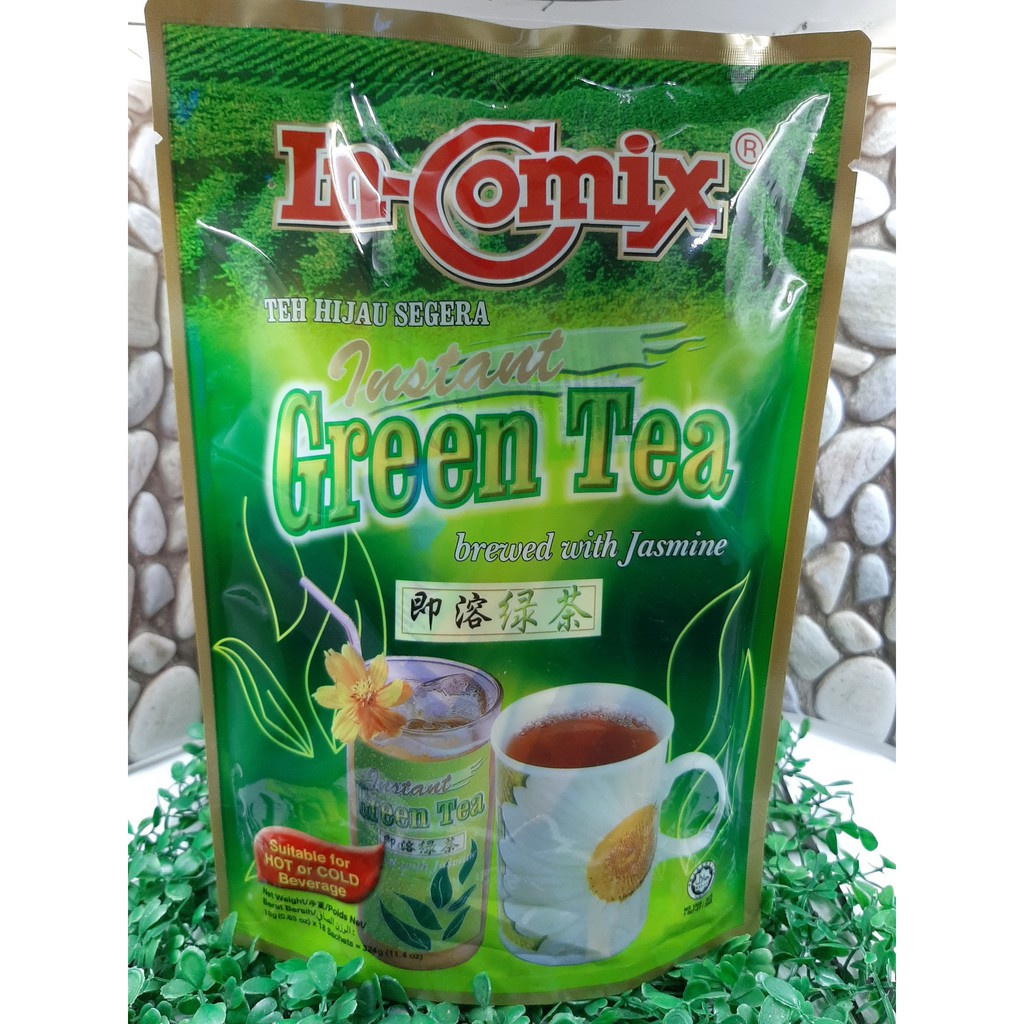 Jual INCOMIX GREEN TEA | JASMINE | TEH HIJAU SEGERA | Shopee Indonesia