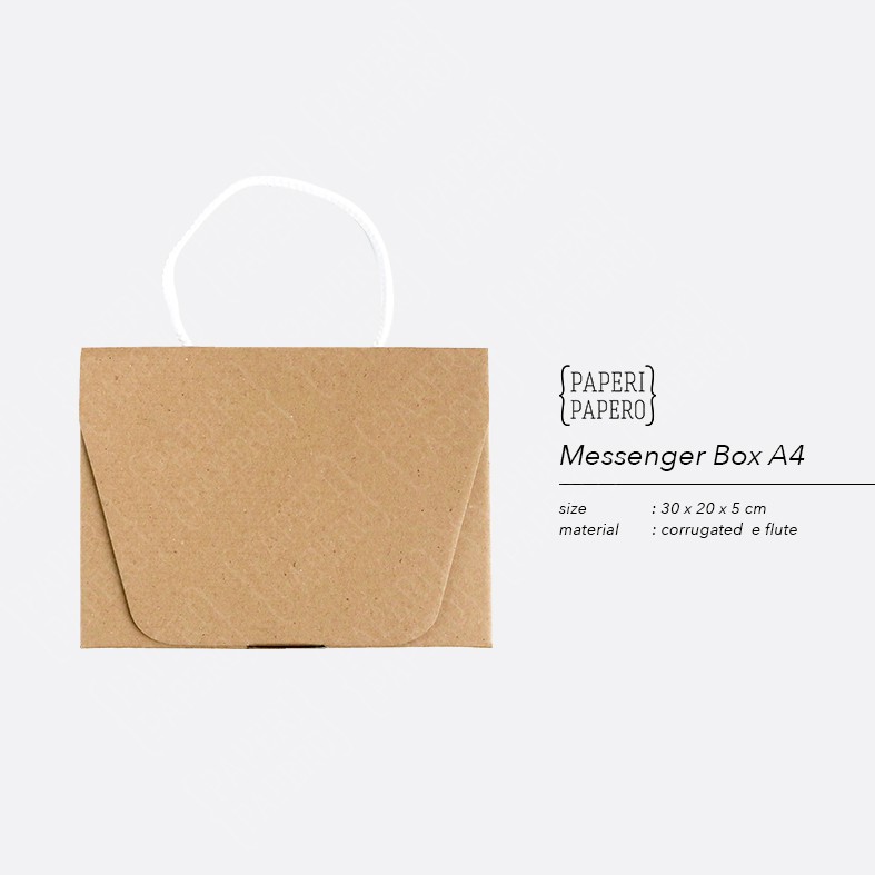 Jual Messenger Box A4 - Boks Hampers Notes / Aksesoris / Alat Tulis (10 ...
