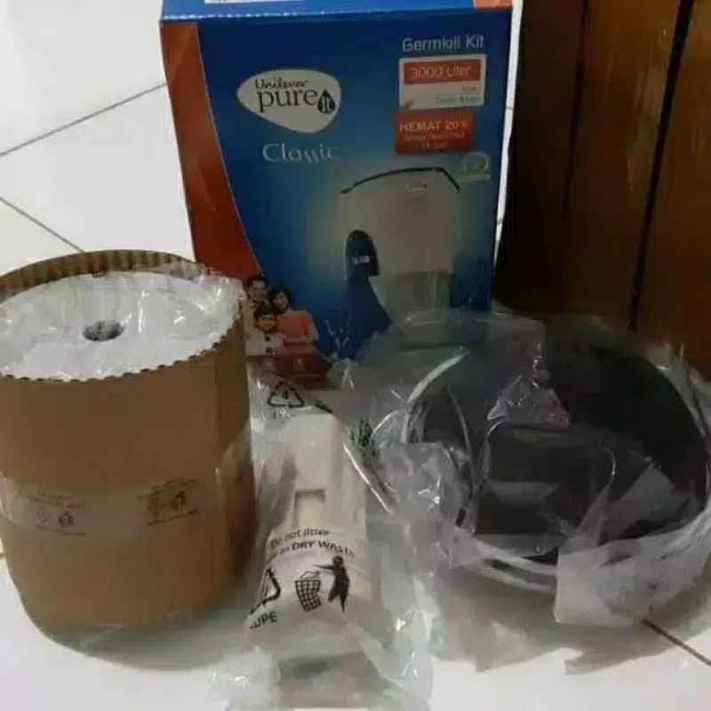 Jual Saringan Pureit Classic 9L 23L Germ Kill Kit GKK 3000L 3000 Liter ...