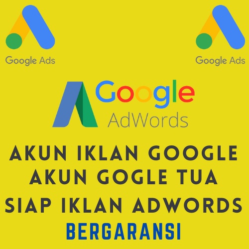 Jual Akun Google Ads untuk Beriklan di Google | Akun Google Adwords ...