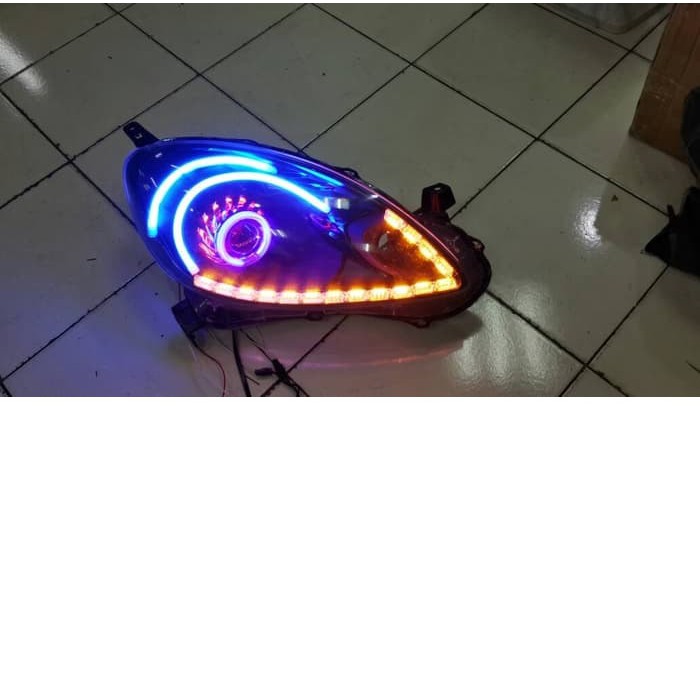 Jual Headlamp Brio Mobilio Custom Full set | Shopee Indonesia