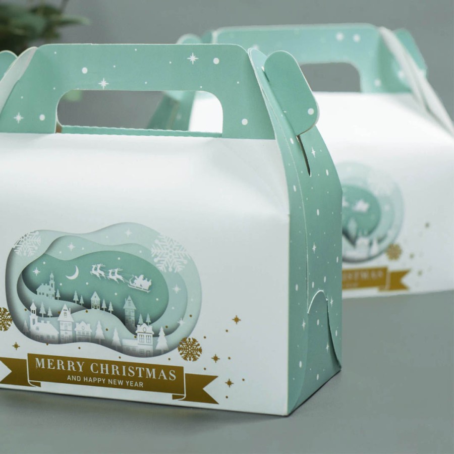 Jual Gable Box Natal Dus Jinjing Packaging Hampers Christmas Kardus ...