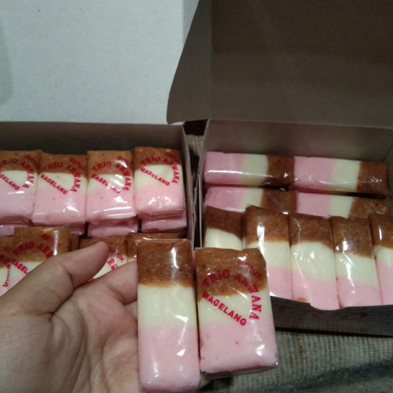 Jual Gethuk Trio/Getuk Trio/Gethuk 3 (tiga) Warna Jajanan/Oleh-Oleh ...