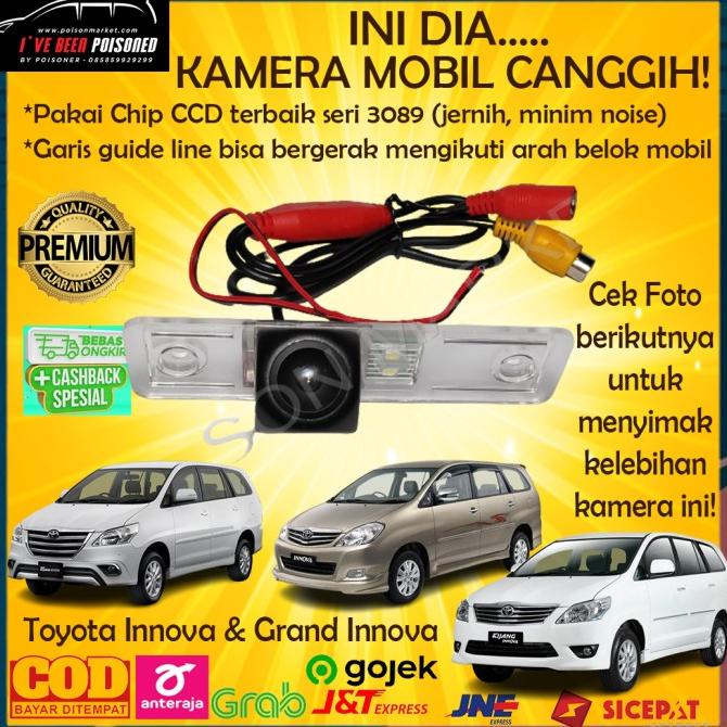 Jual Moving Guide Line Rear Camera - Kamera Mundur Toyota Innova ...
